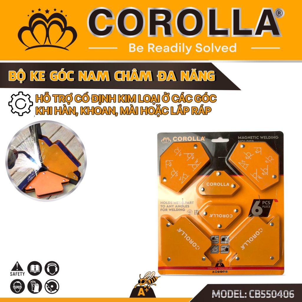 BỘ 6 KE GÓC NAM CHÂM ĐA NĂNG - Duy Linh Tools